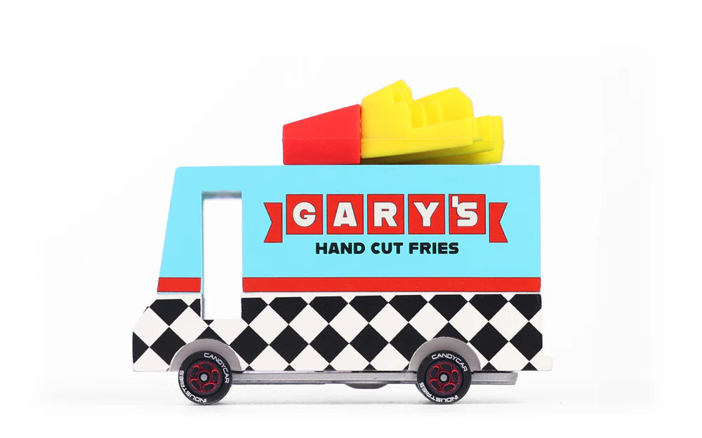 Candylab Toys Speelgoedauto | French Fry Van | De Gele Flamingo